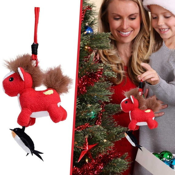 Horse Toys, Pony - 2026 Festive Wool Horse Toy Ornament, Small 3 In ...