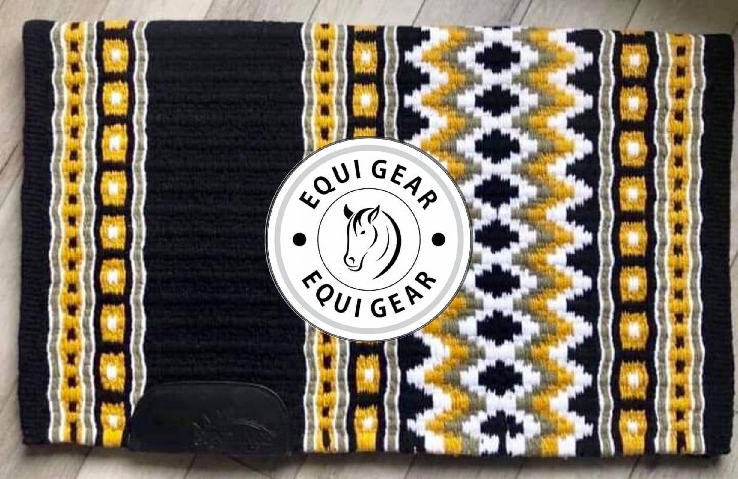 Horse Western Ranch Saddle pad/New Zealand Wool Western Saddle Blanket ...