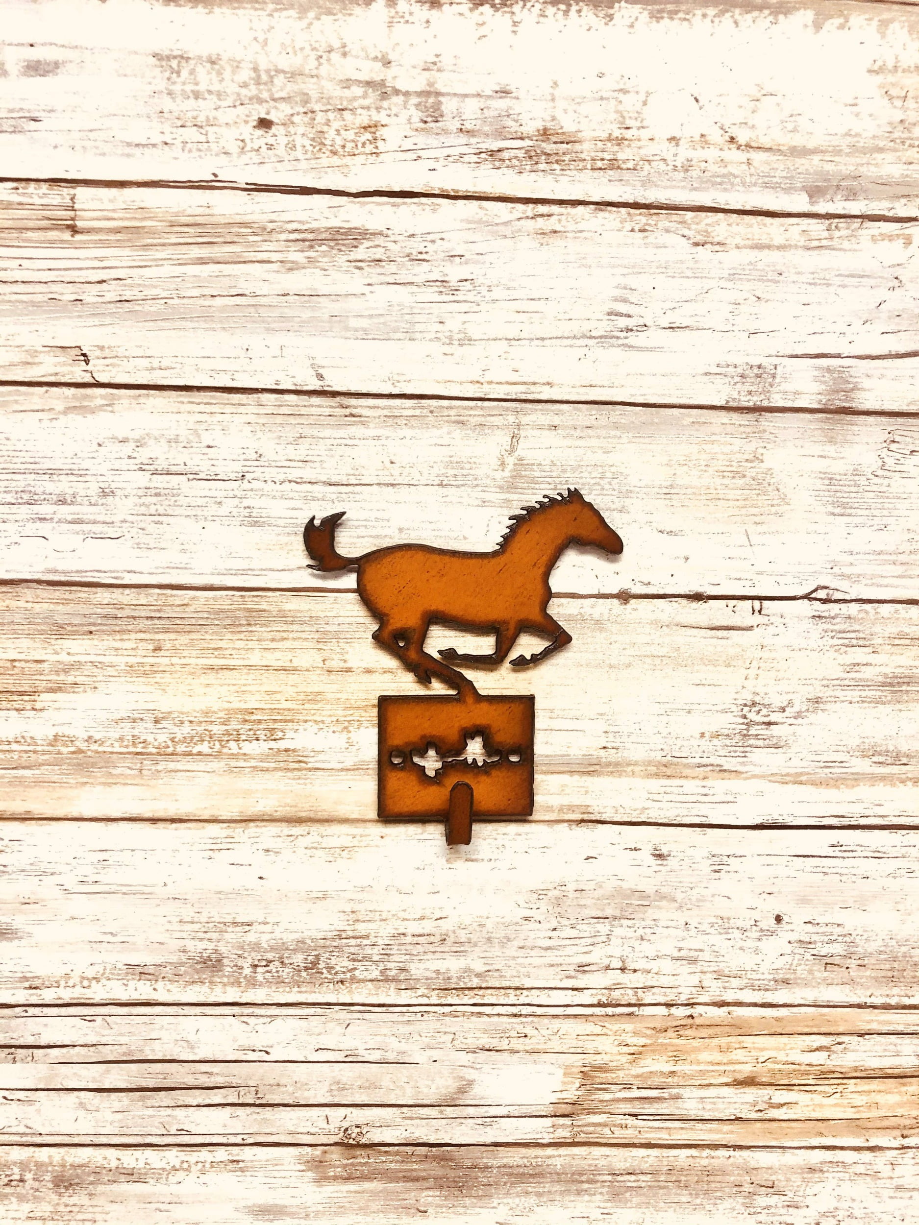 Horse Western Rodeo Single Key Hook Rustic Home Decor - Walmart.com