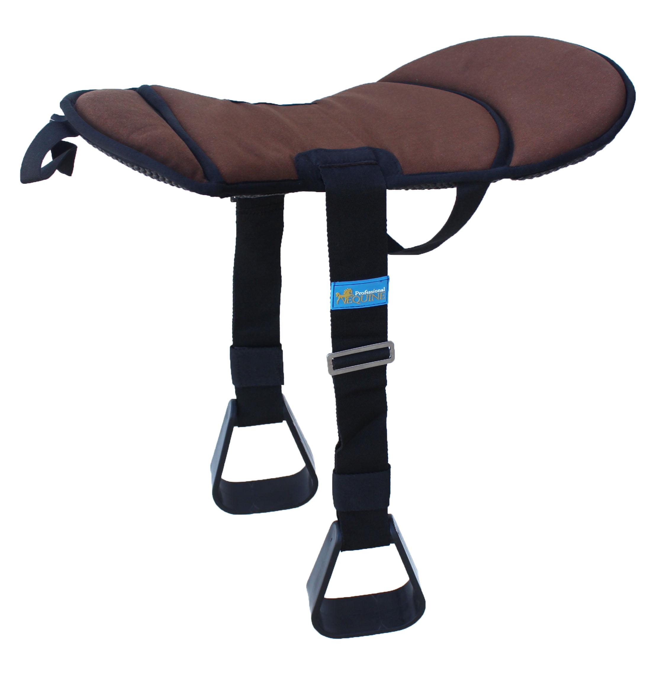 Horse Western Saddle Youth Neoprene Padded Seat Buddy Stirrups Brown ...