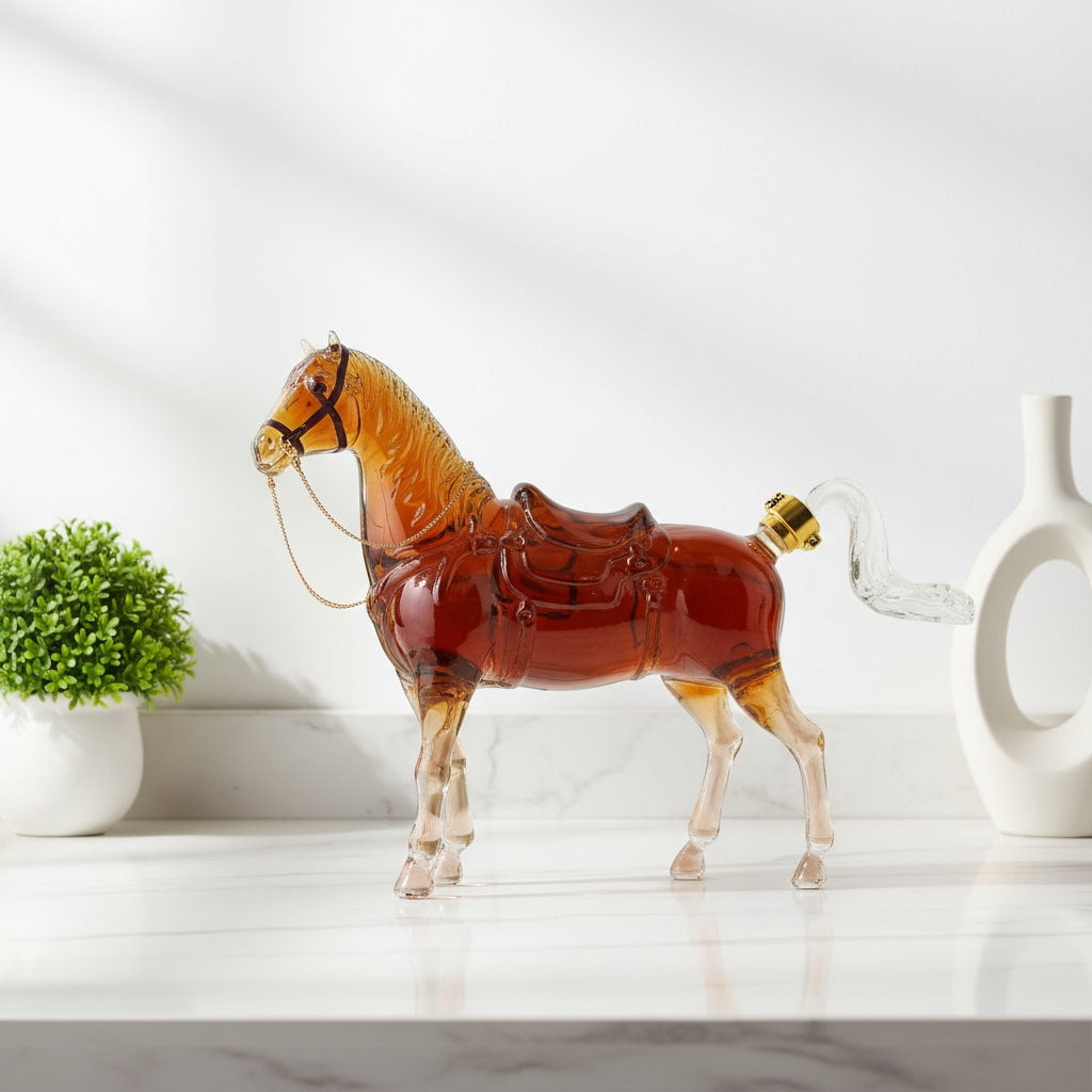 Horse Whiskey Decanter Set, Horse Animal Wine Decanter, Alcohol Gift ...