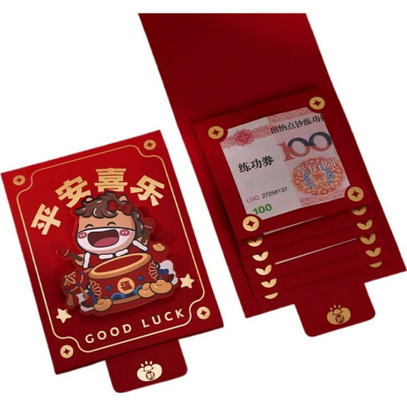 Horse Year Lucky Money Envelopes Red Chinese New Year Packet Pockets ...