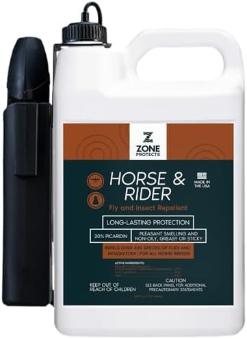 Horse and Rider Fly & Insect Spray – Picaridin-Based, Gallon with ...