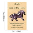 Horse's Pocket Hug & Greeting Card– Symbol of Health & Smooth Journeys ...