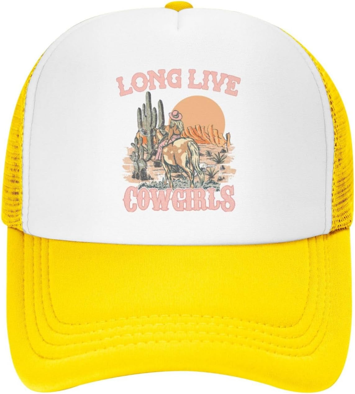 Horseback Rider Western Country Snapback Caps for Women's Trucker Hats ...