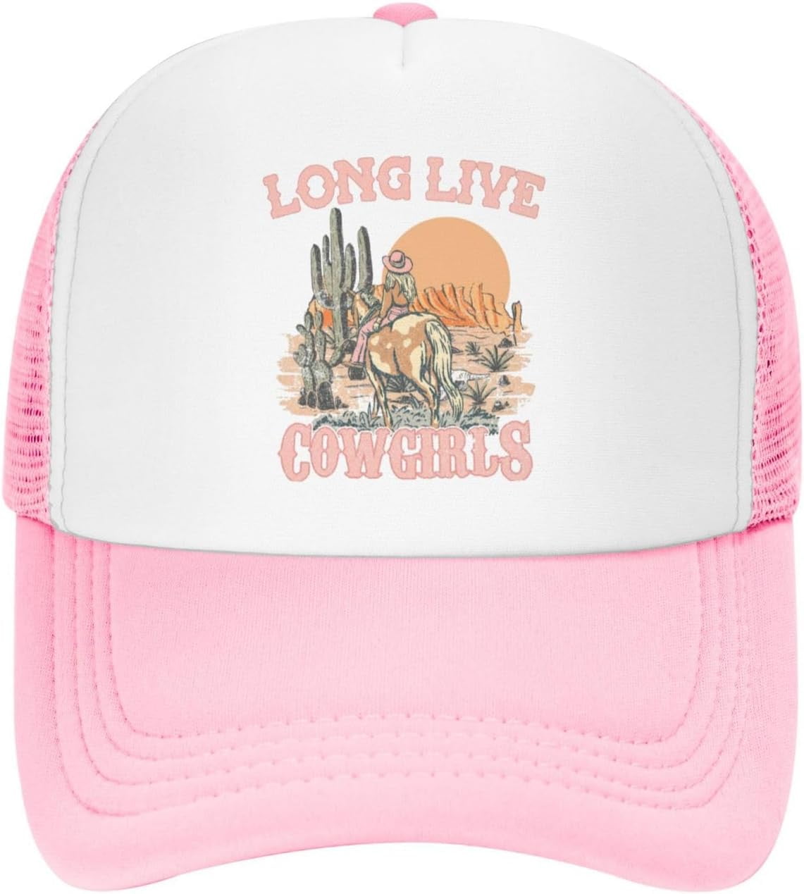 Horseback Rider Western Country Snapback Caps for Women's Trucker Hats ...