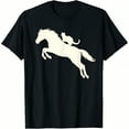 Horseback Riding Cat Silhouette for Animal Lovers Funny Cat T-Shirt.JPG ...