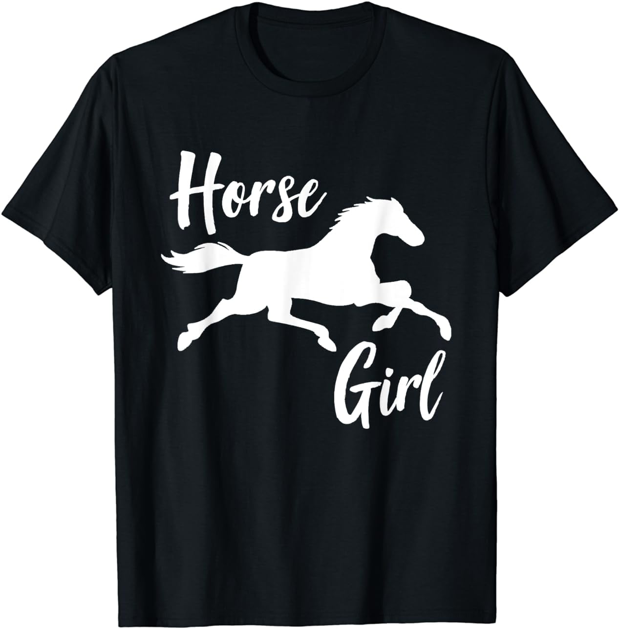 Horseback Riding Horse Girl T-Shirt - Walmart.com