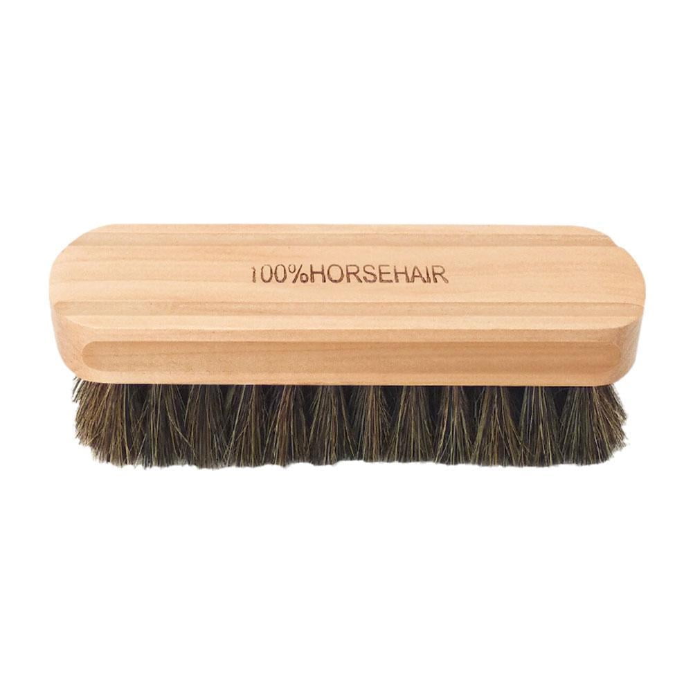Horsehair Detailing Brush,Wooden Handle Cleaning Tool,Gentle Polishing ...