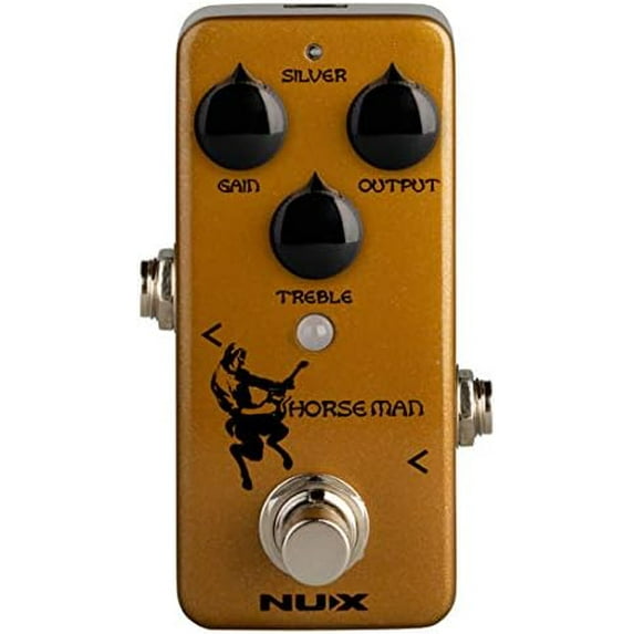 Horseman Overdrive Guitar Effect Pedal with Gold and Silver modes, True ...
