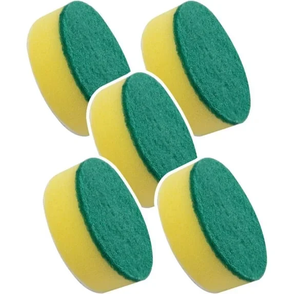 Horsepower 5 Heavy-Duty Sponges for Cordless & Rechargeable Scrubber ...
