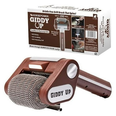 Holloyiver Electric Grill Cleaner,Cordless & Rechargeable Griddle ...