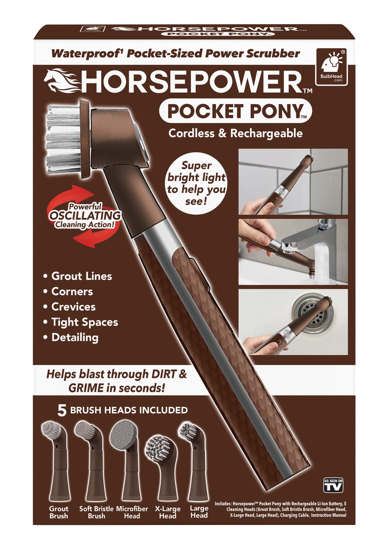 Customer reviews for Horsepower Pocket Pony, Waterproof, Cordless ...