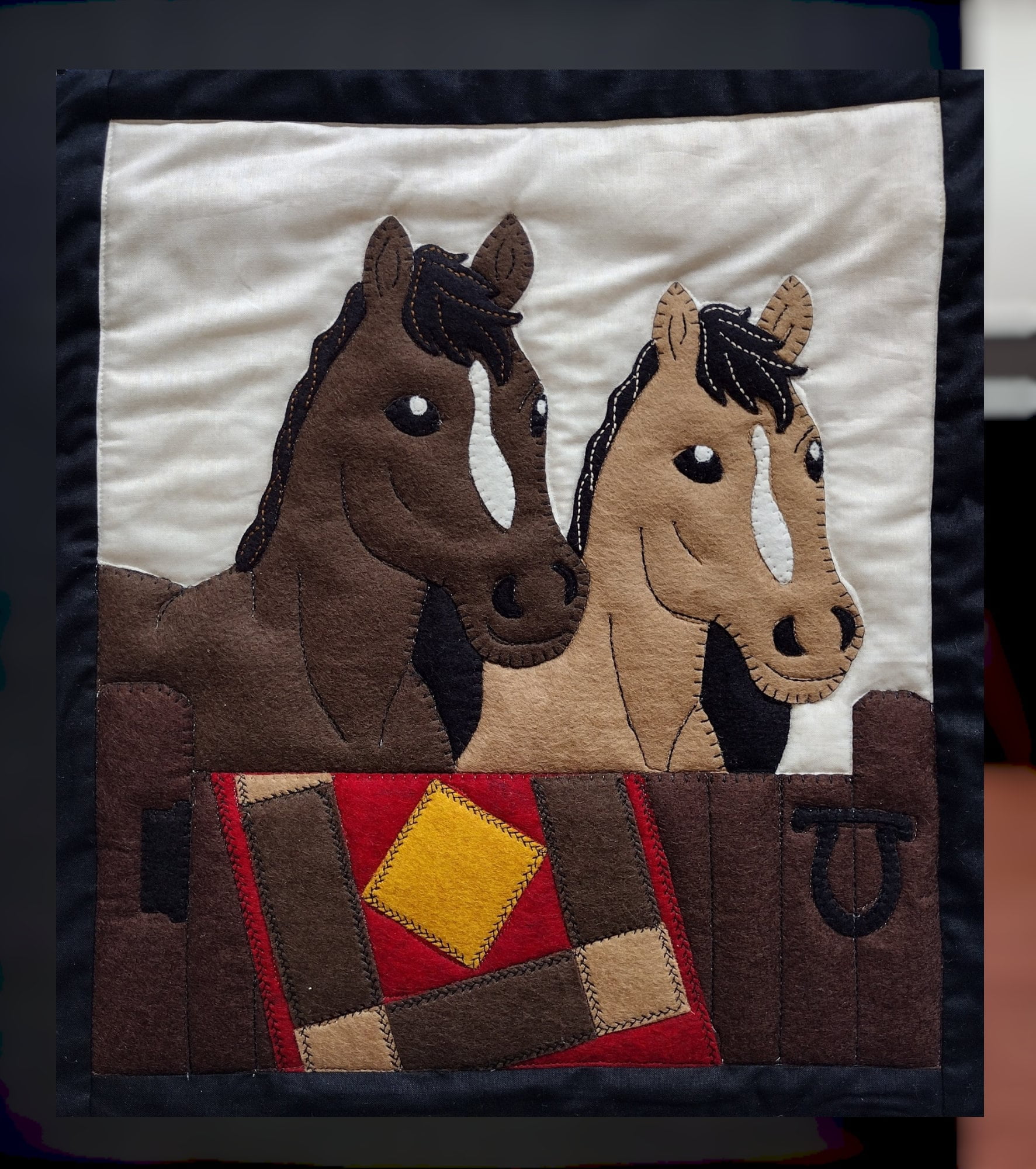 Horses Quilt Pattern, Wall Quilt Pattern, Animal Quilt, Quilting for ...