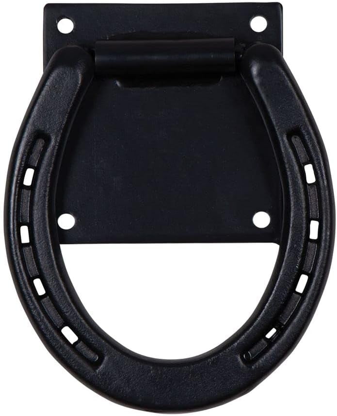 Horseshoe Cross Tie Ring | Ideal for Horse Stables | Stylish ...