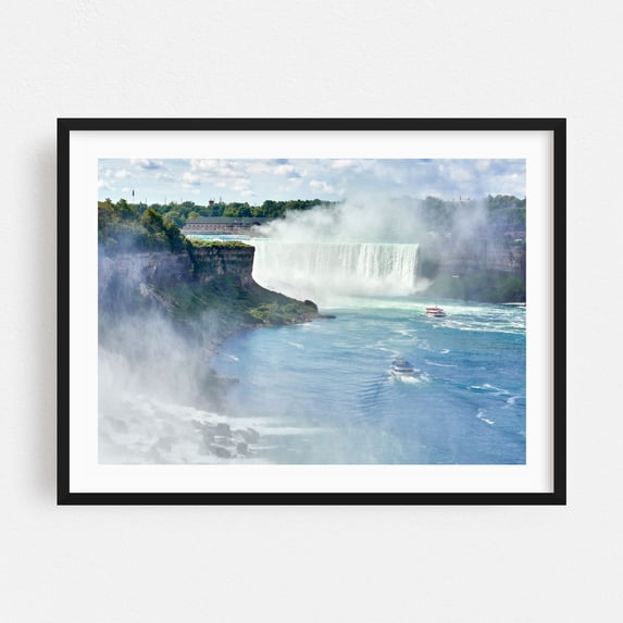 Horseshoe Falls at Niagara - Photography Waterfall Nature Scenic Boat ...