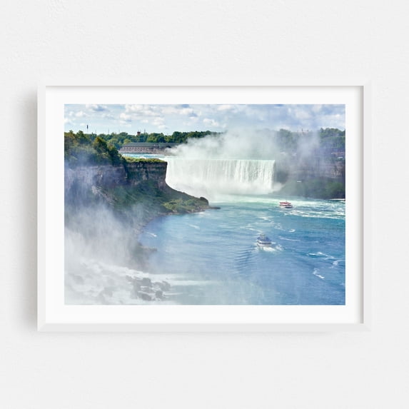 Horseshoe Falls at Niagara - Photography Waterfall Nature Scenic Boat ...
