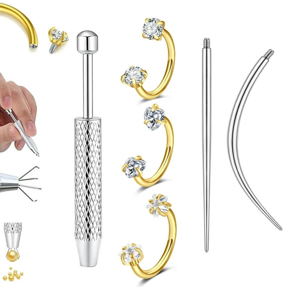 18G Conch Hoop Ring Septum Jewelry Daith Earrings Conch Piercing ...