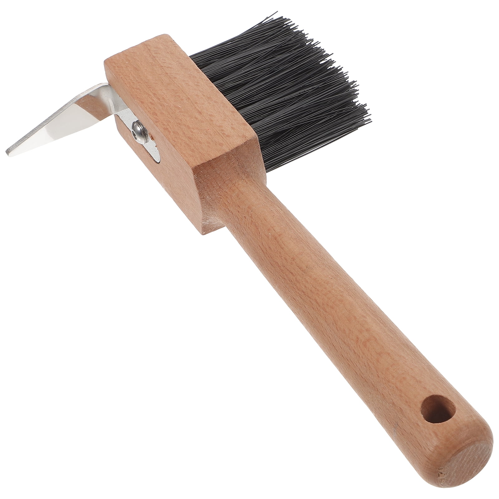 Raindrops Portable Horse Hoof Trimmer with Brown Wood Handle for Cattle ...