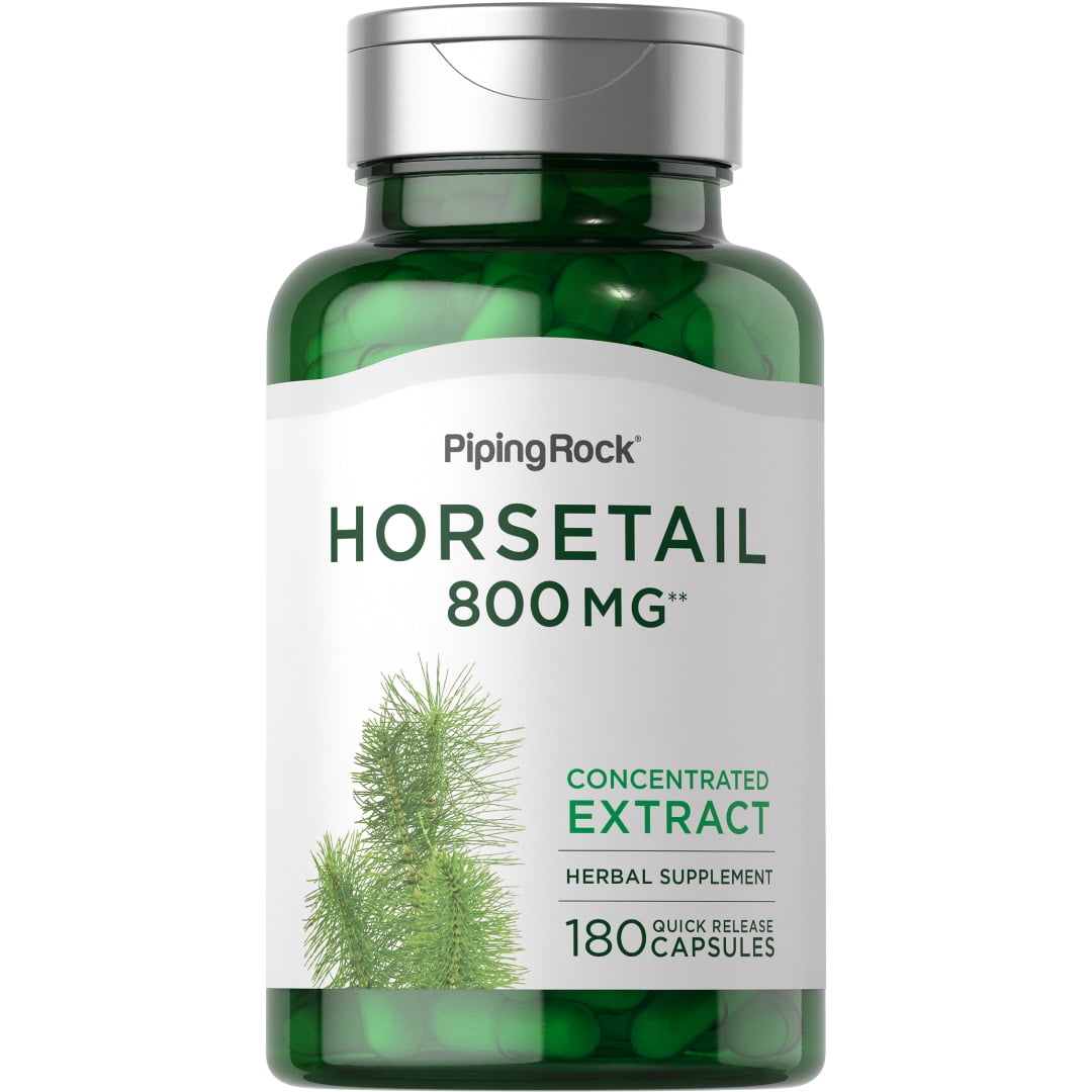 Horsetail Capsules 800 mg | 180 Count | Herb Extract Supplement for Men ...