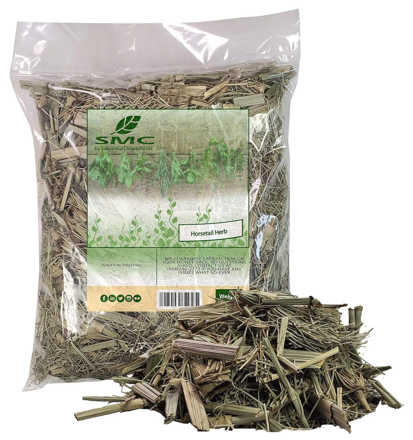 Naturejam Horsetail Herb Bulk 1 Pound Bag - Shavegrass-Cola DE Caballo ...