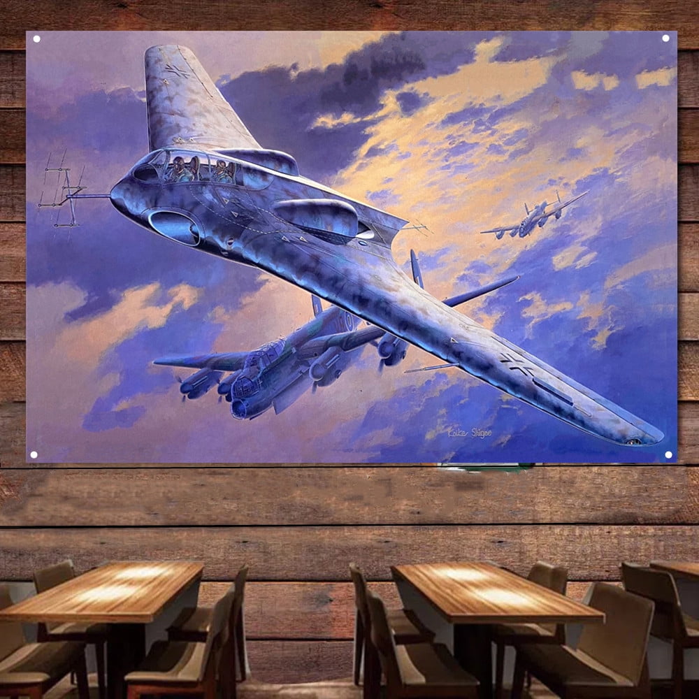 Horten Ho 229B Nachtjager Bomber Posters Wall Banner 38" x 57" Air ...
