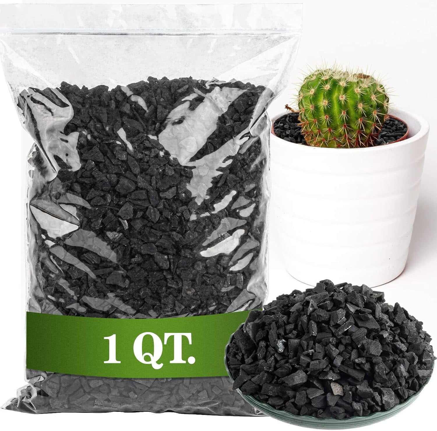 Horticultural Charcoal for Plants - 1Qt. Natural Earth Regulated ...