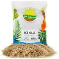 Horticultural Grade Rice Hulls (4 Quarts); All Natural Organic for ...