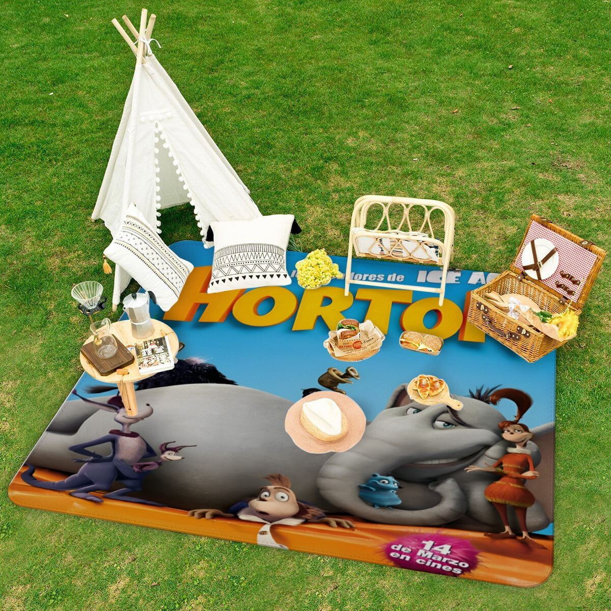 Horton Hears a Who! mat offers comfort, durability, and easy cleaning ...