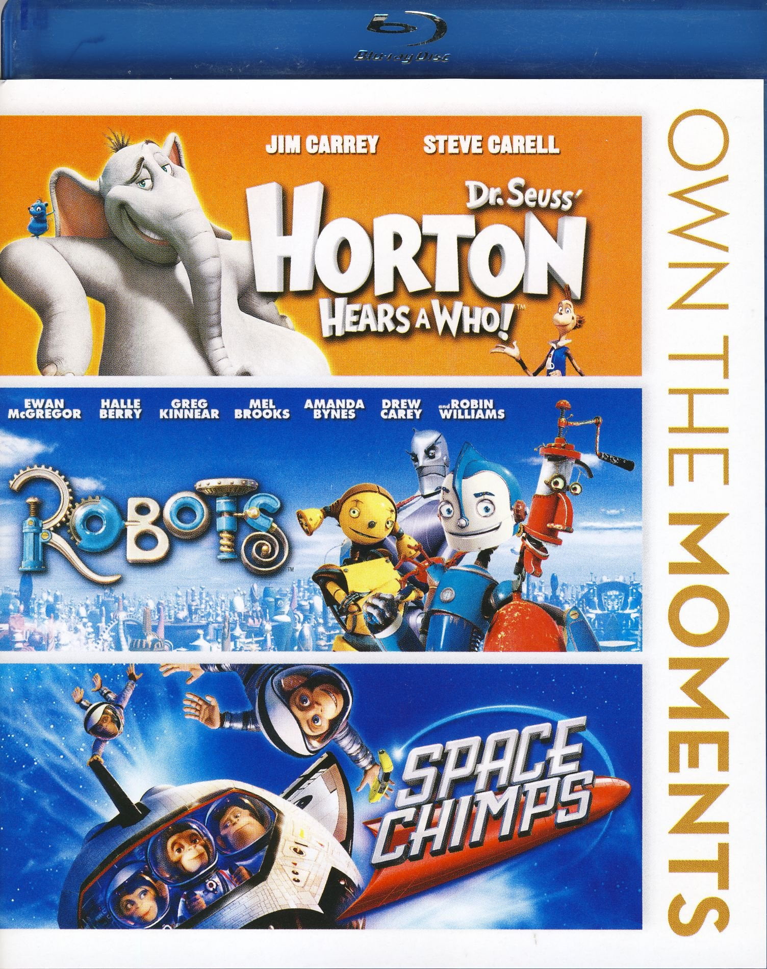Dr. Seuss Horton Hears a Who / Robots / Space Chimps [Blu-ray ...