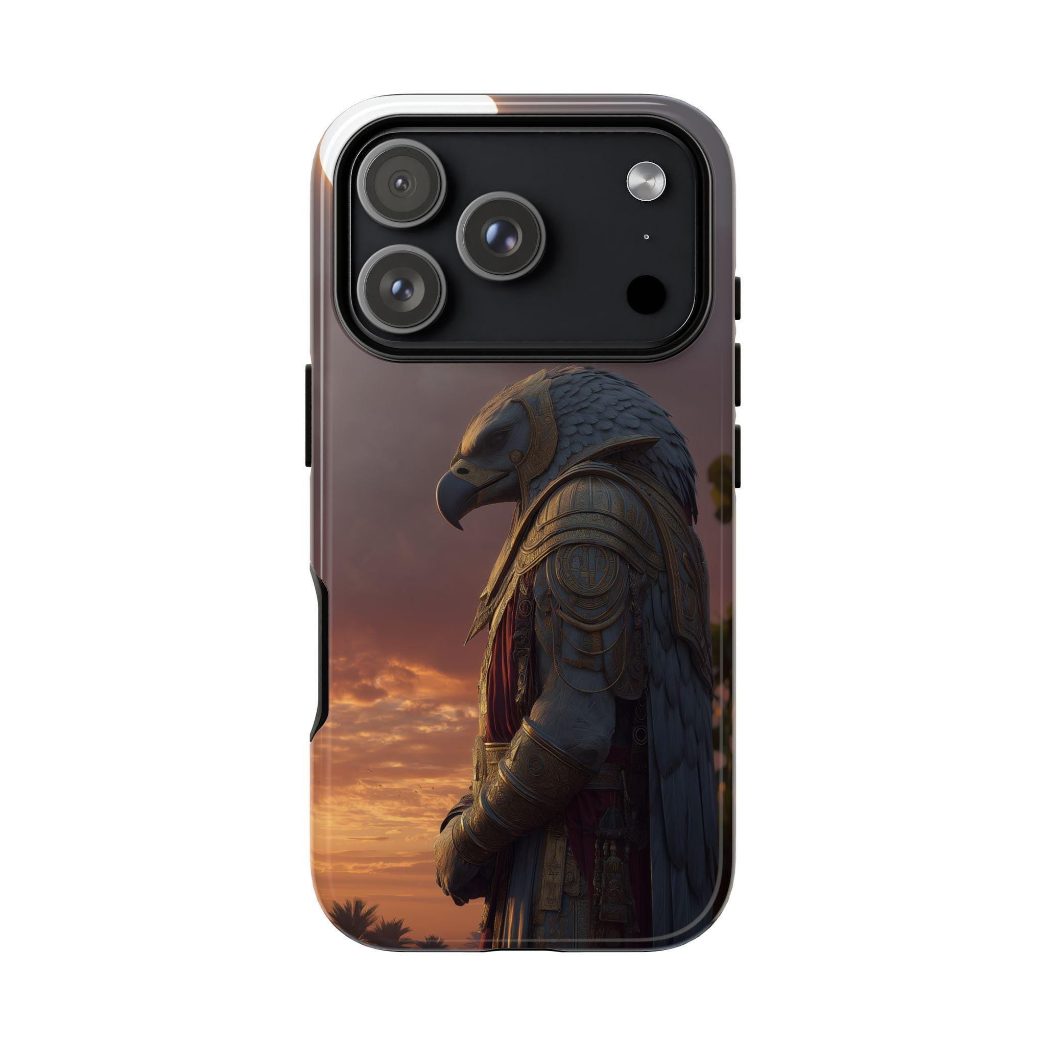 Horus Falcon Egyptian God Ancient Myth Symbol Phone Case with iPhone 17 ...