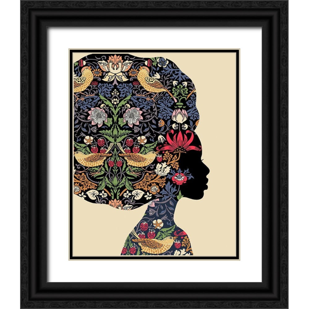 Horvat, Ioana 15x18 Black Ornate Wood Framed with Double Matting Museum Art Print Titled - Afro ...