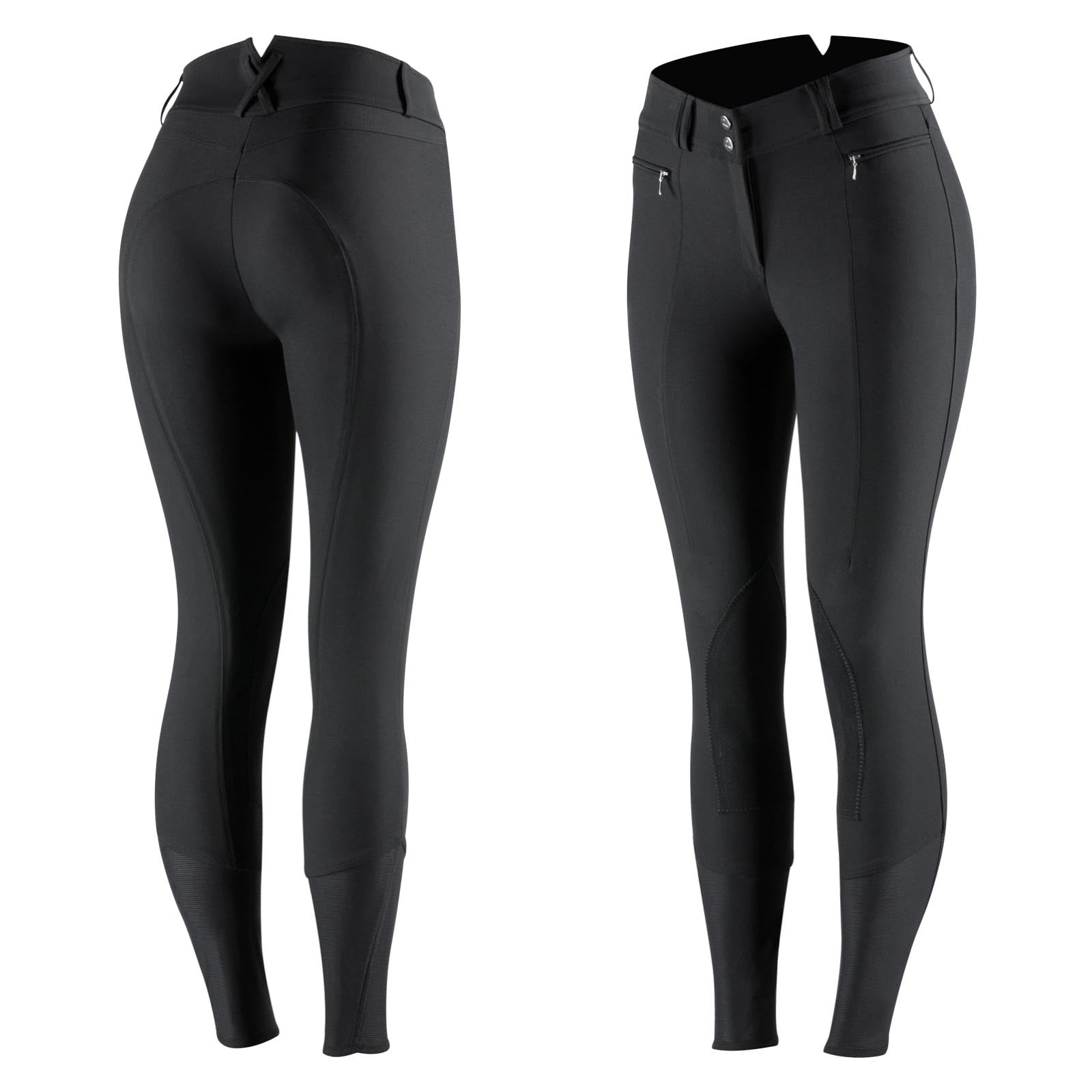 Horze Angelina Womens Knee Patch Breeches - Walmart.com