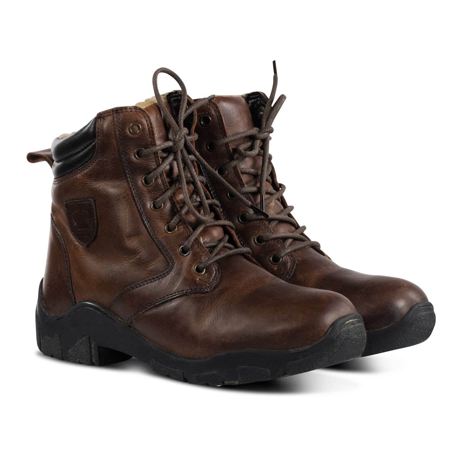 Horze Chamonix Winter Leather Paddock Boots - Walmart.com