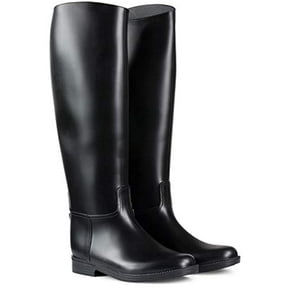 Ovation Derby Cottage Mens Lined Rubber Riding Boot Regular Black ...