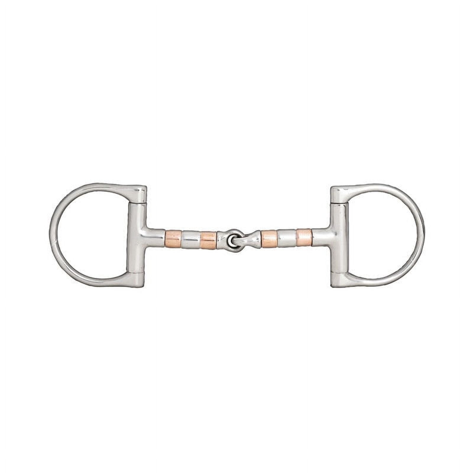 Horze Copper Roller D-Ring Snaffle Bit - Walmart.com