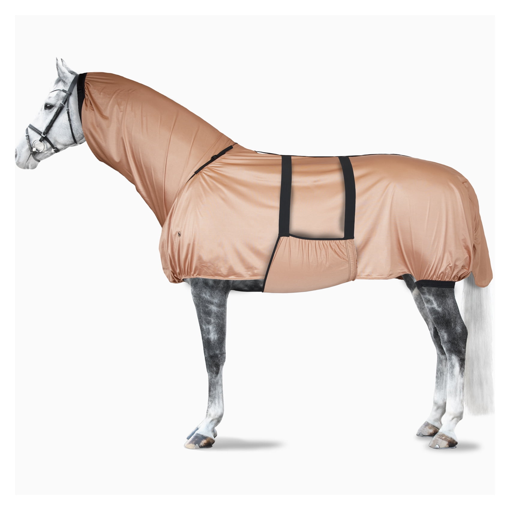 Horze Eczema Combination Horse Fly Sheet with Detachable Neck Cover ...