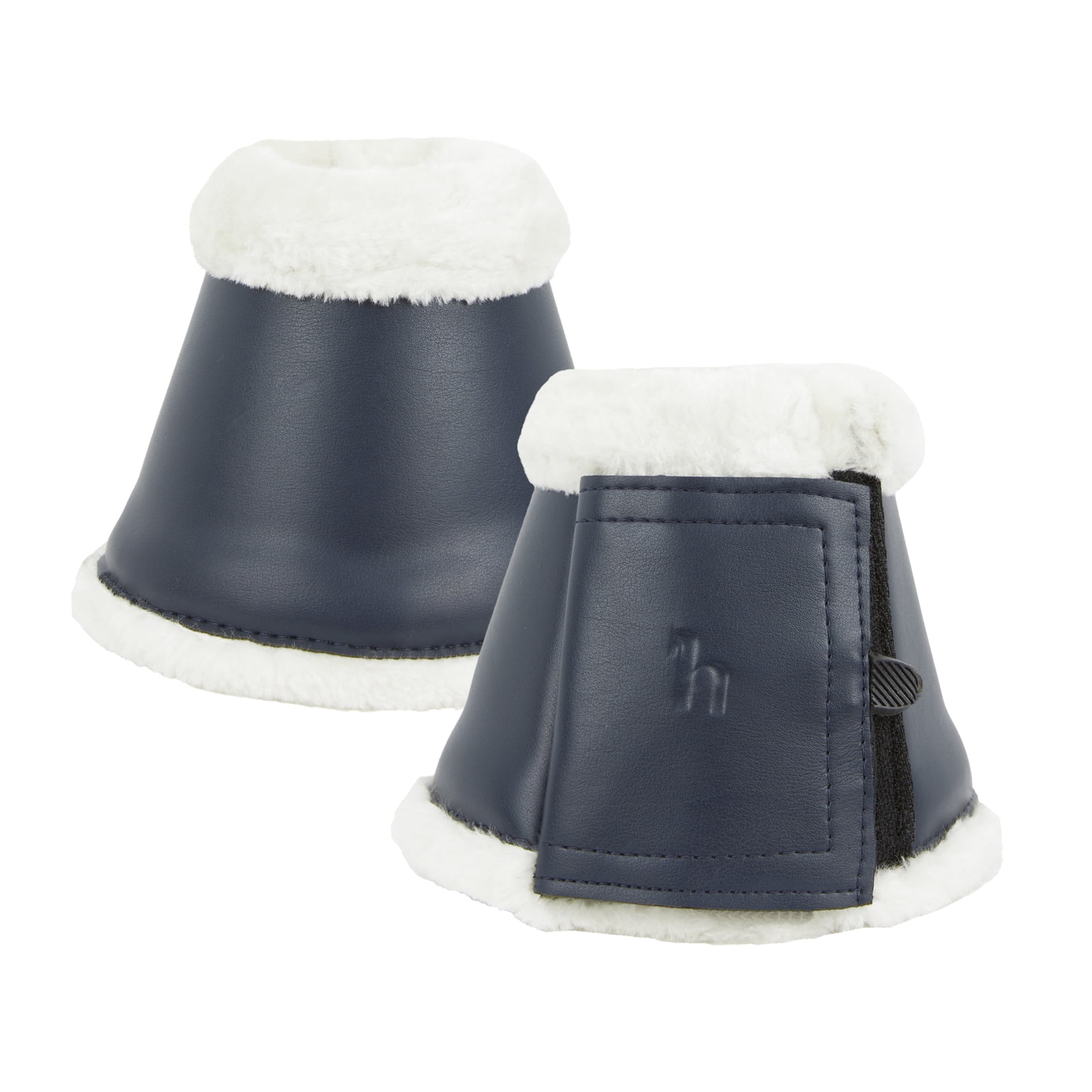 Horze Ghent Bell Boots with Faux Fur - Walmart.com