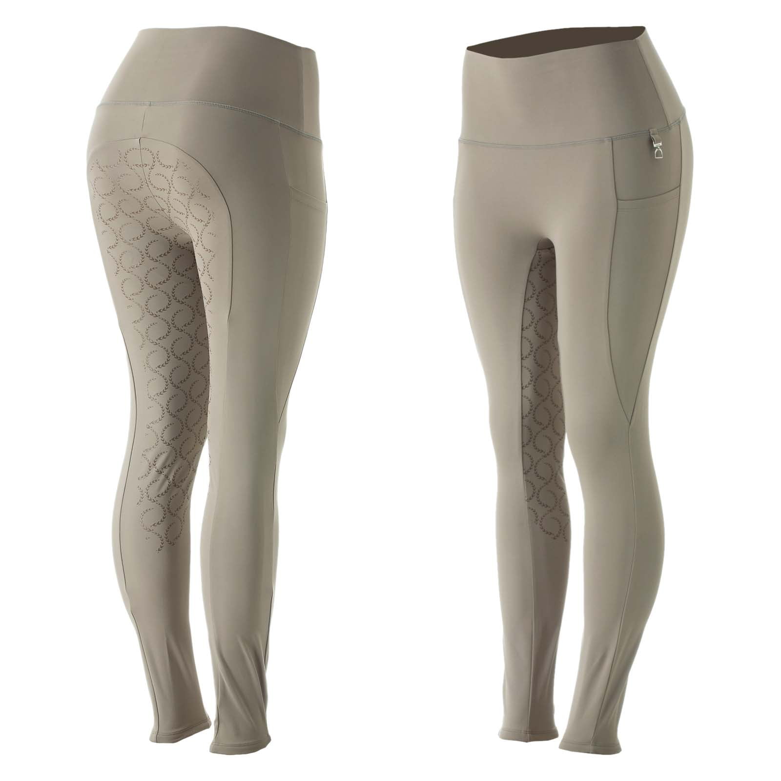 Horze Gillian Womens Silicone Full Seat Tights - Walmart.com
