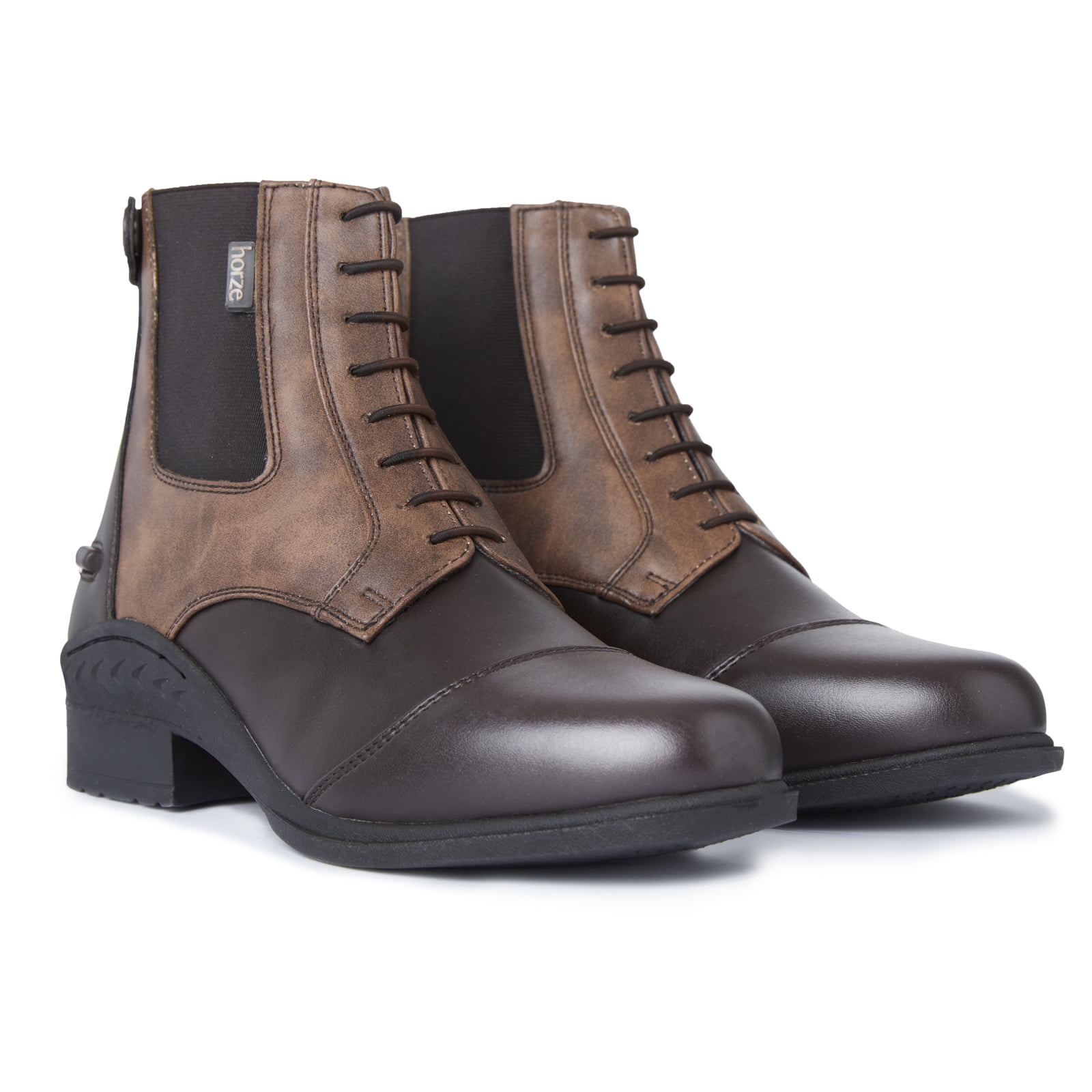 Horze Kilkenny Womens Two-Toned Paddock Boots - Walmart.com
