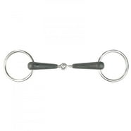 Coronet 245433 6.5 in. Malleable Iron Loose Ring Double Twisted Wire Snaffle Bit - Walmart.com