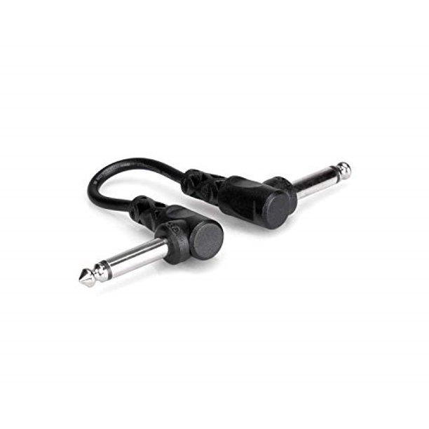 Hosa CFS-112 Molded Right Angled Guitar Patch Cable, 1 Foot - Walmart ...