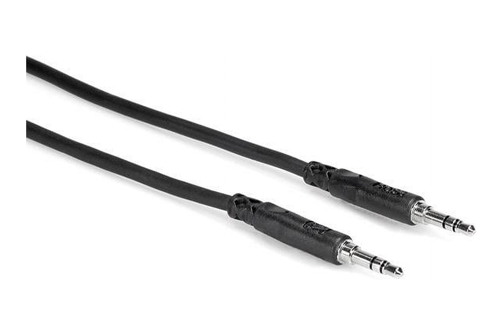 Hosa CMM-103 3.5mm TRS to 3.5mm TRS Stereo Interconnect Cable 3 ft ...
