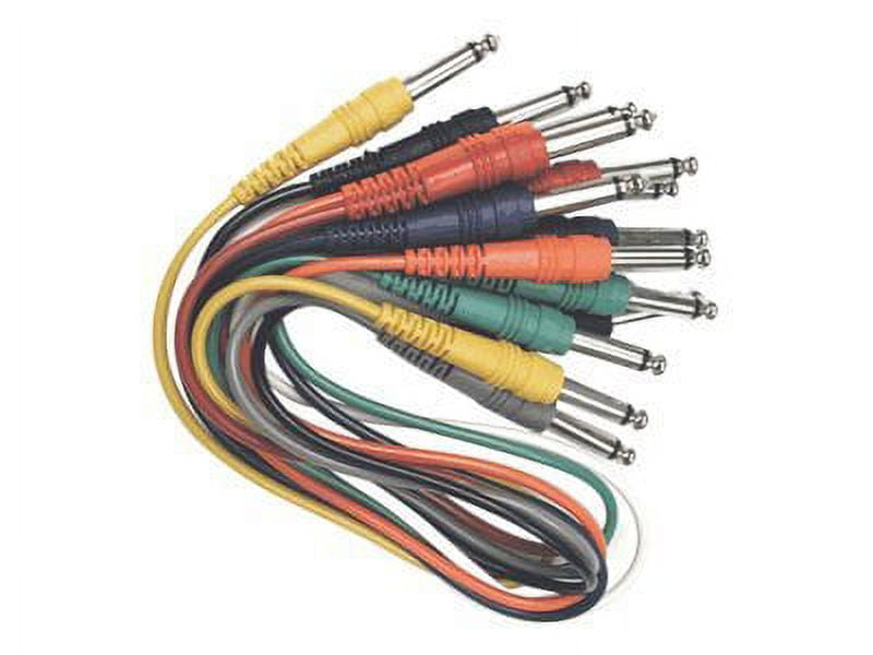 Unbalanced Patch Cables, 1/4-in TS to Same, 3 ft - Walmart Business ...