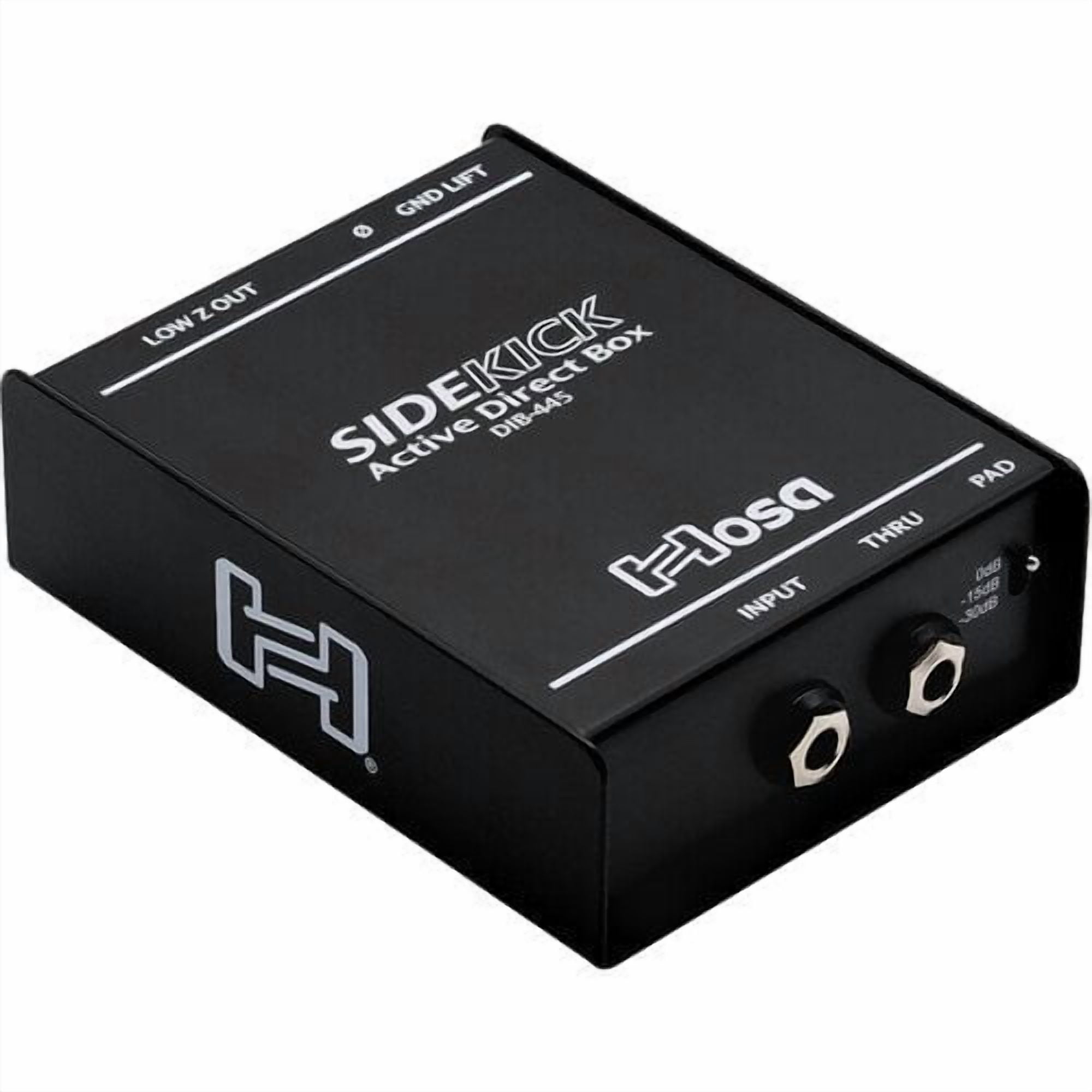 Hosa DIB-445 sidekick active DI box, 1/4 in ts to xlr3m - Walmart.com
