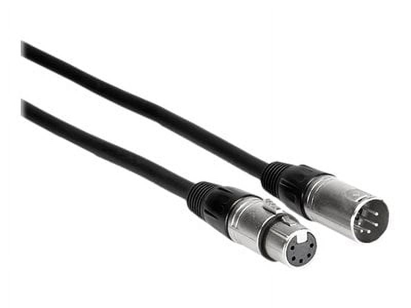 Hosa DMX-050 - Data cable - XLR5 female to XLR5 male - 50 ft - shielded ...