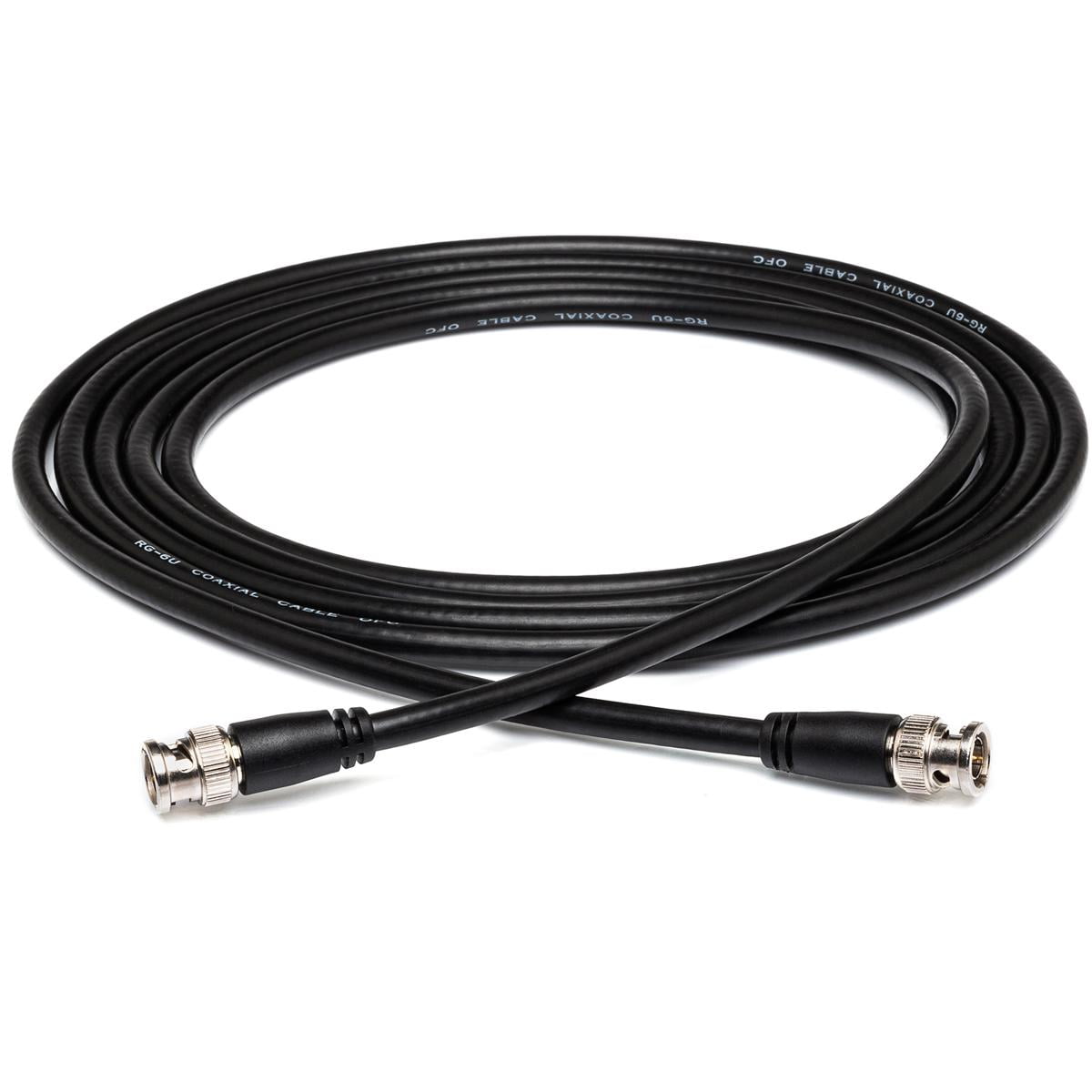 Hosa Technology 50' BNC to BNC Pro 75-Ohm Coax RG-6/U Cable - Walmart ...