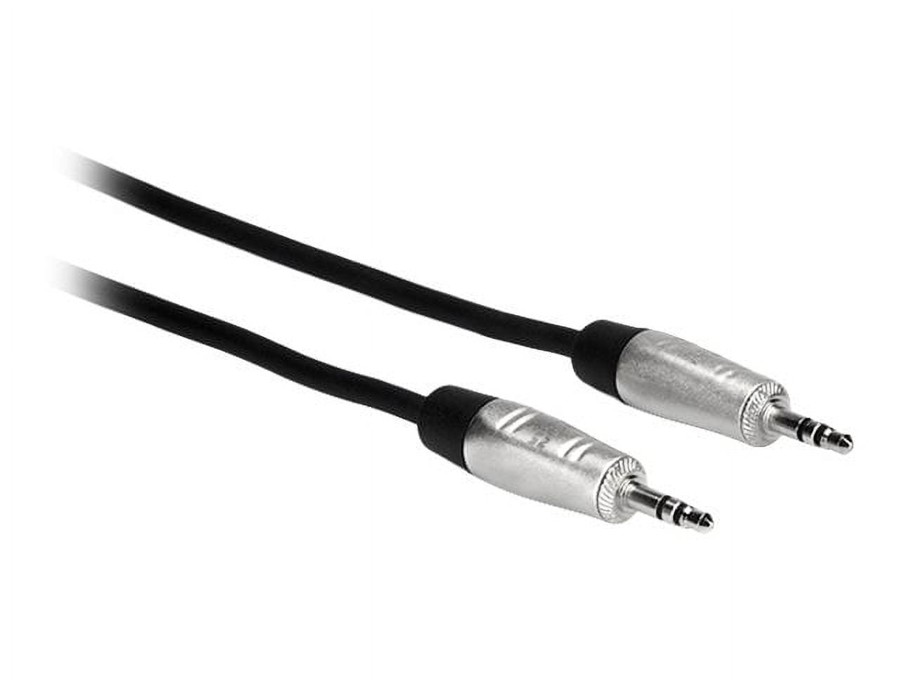 Hosa Technology 3' REAN 3.5mm TRS to 3.5mm TRS Pro Stereo Interconnect ...
