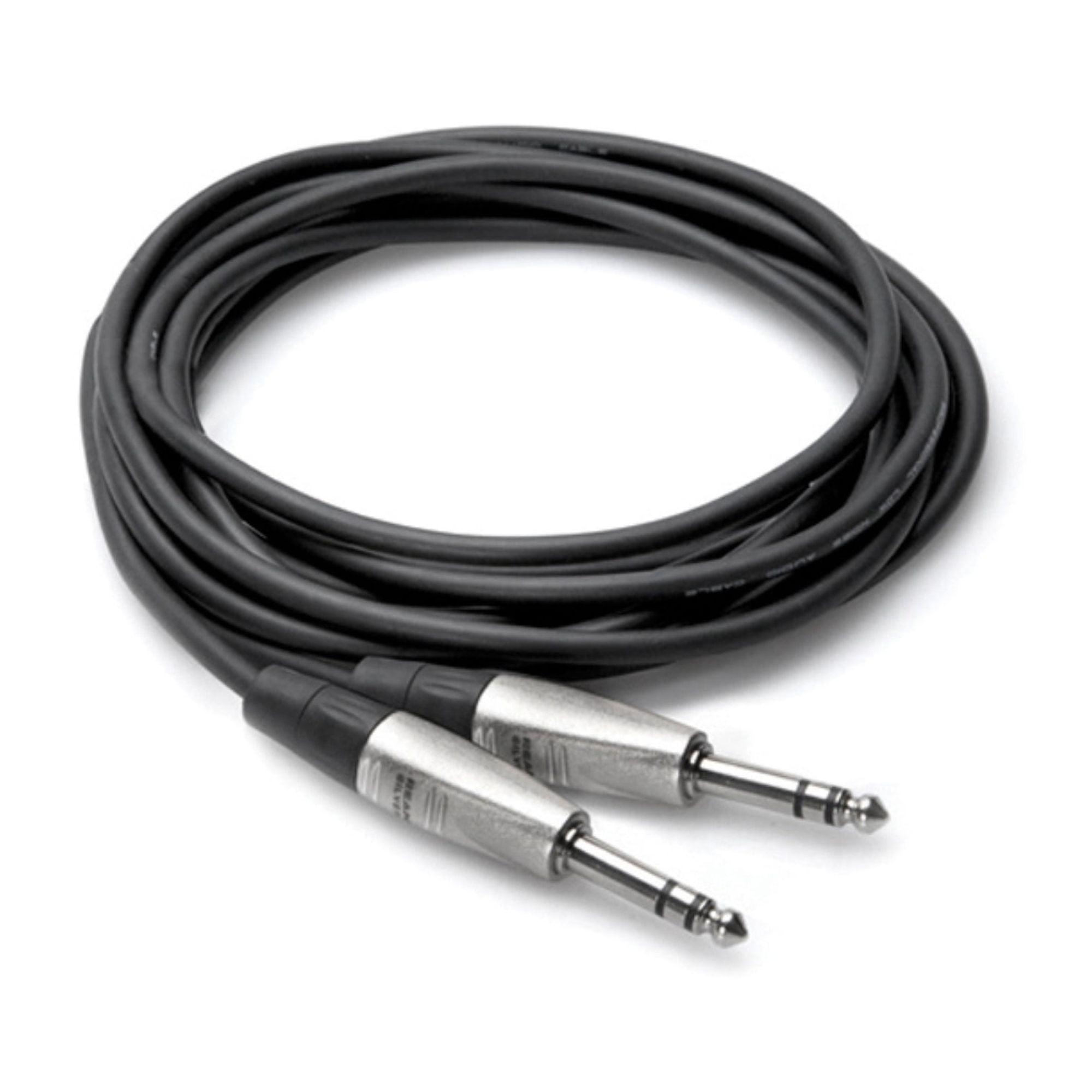 Hosa Technology 10' Pro Balanced 1/4" TRS Male to 1/4" TRS Male ...