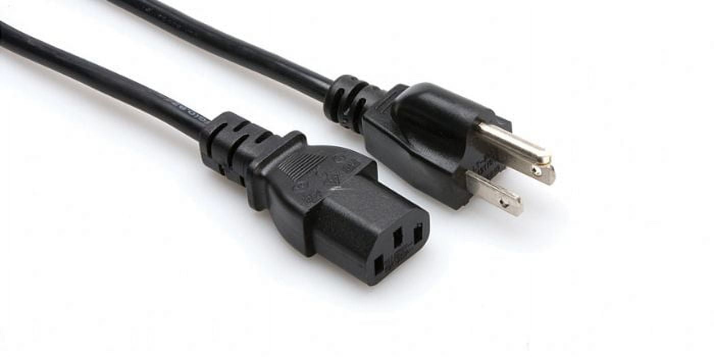 Hosa PWC-141.5 IEC C13 Power Cord 1.5 feet - Walmart.com